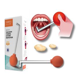 Tubo de Sucção TonsilClin® | Remove o caseum em 1 minuto (Pedras nas ...